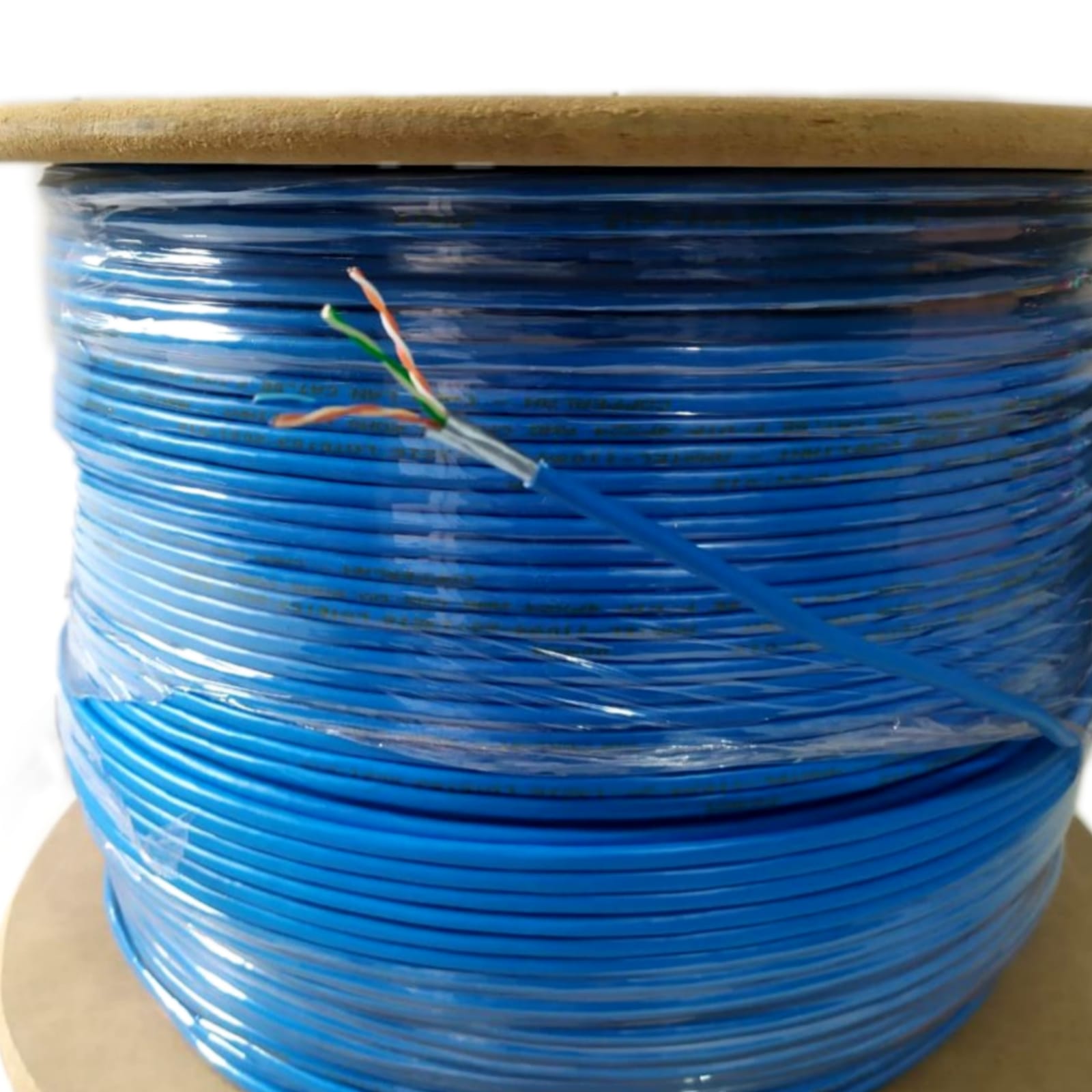 Cabo de Rede CAT5e Blindado FTP Copperlan Azul | BMC Informática e Cabos